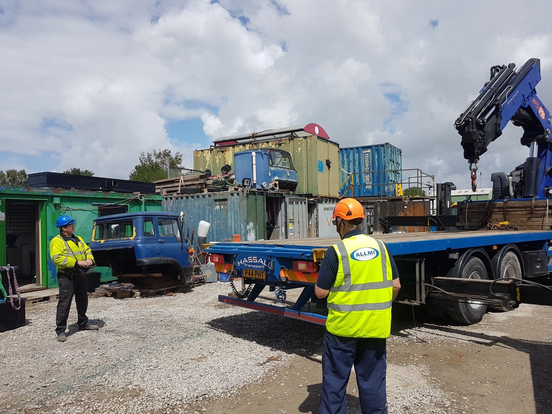 We offer thorough HIAB / crane training in Ellesmere Port