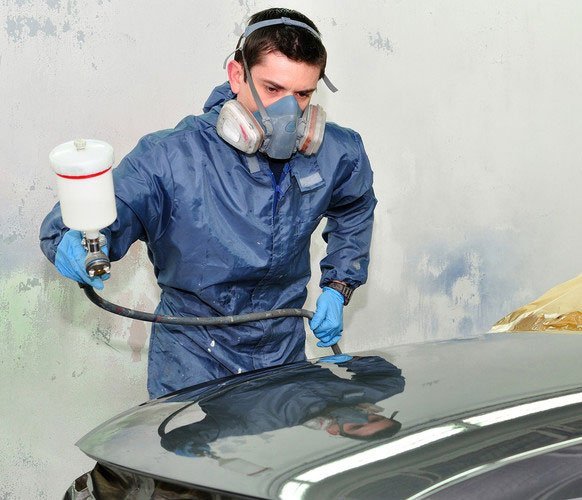 Paintwork repairs at BP Motor Bodybuilders & Engineers Ltd