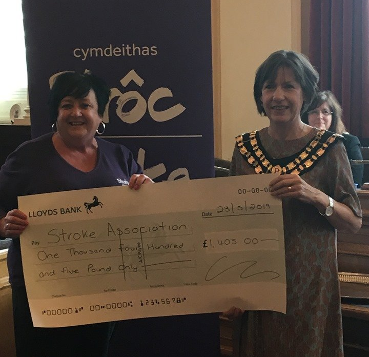 Cheque Presentation to Chosen Charity!