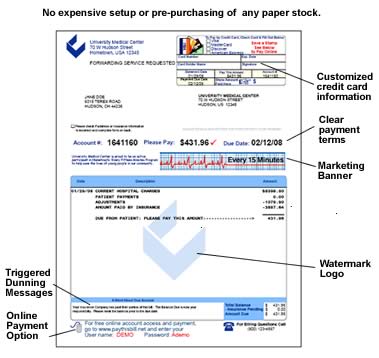 Electronic Patient Statement & Patient Billing |Electronic Med Billing