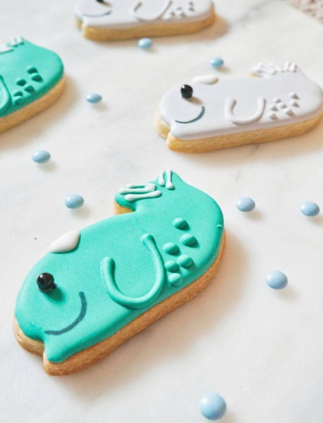 How To Make Whale Cookies - Holiday Baking Project!