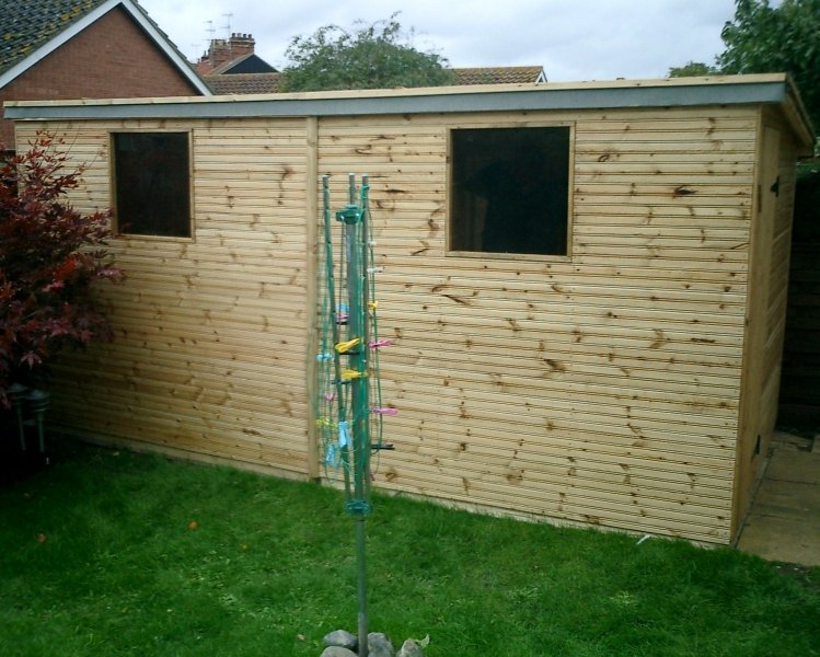 Gapton Hall Sheds - Great Yarmouth, Norfolk - Pent Roof