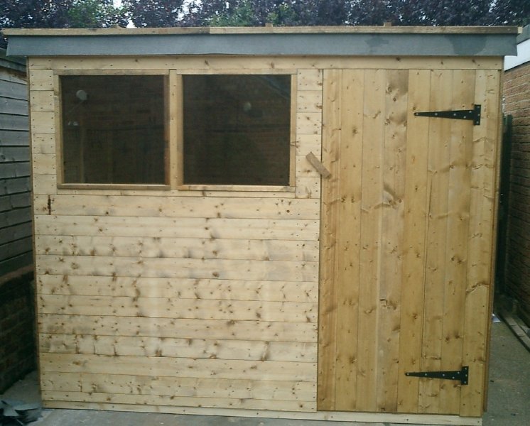 Gapton Hall Sheds - Great Yarmouth, Norfolk - Pent Roof