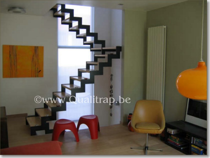 Metaal en hout trap: Stoere en Elegante Trappen