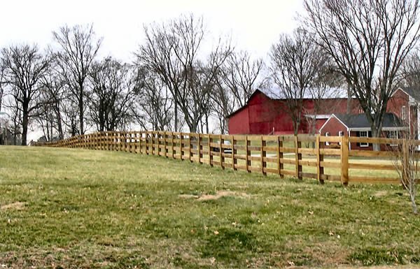Post & Rail Fence Nashville & Murfreesboro TN | Clean Cut Fence