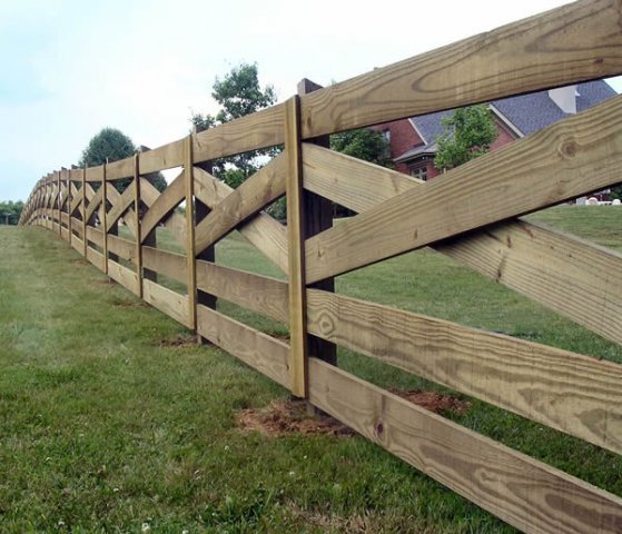 Post & Rail Fence Nashville & Murfreesboro TN | Clean Cut Fence