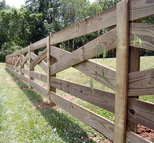 Post & Rail Fence Nashville & Murfreesboro TN | Clean Cut Fence