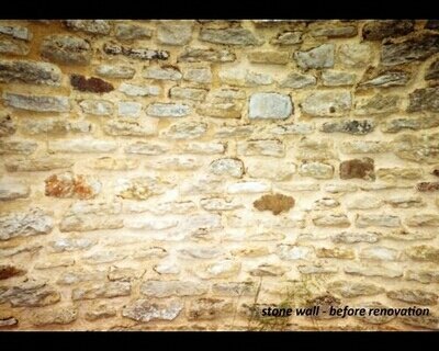 We undertake stone wall repointing in Oxfordshire