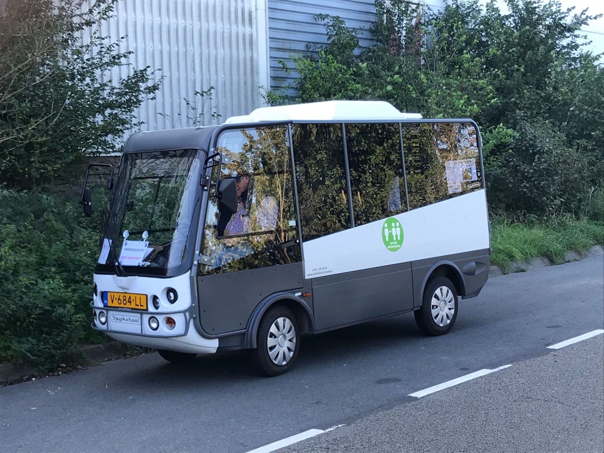 Nieuw SISU busje in Zutphen aangekomen