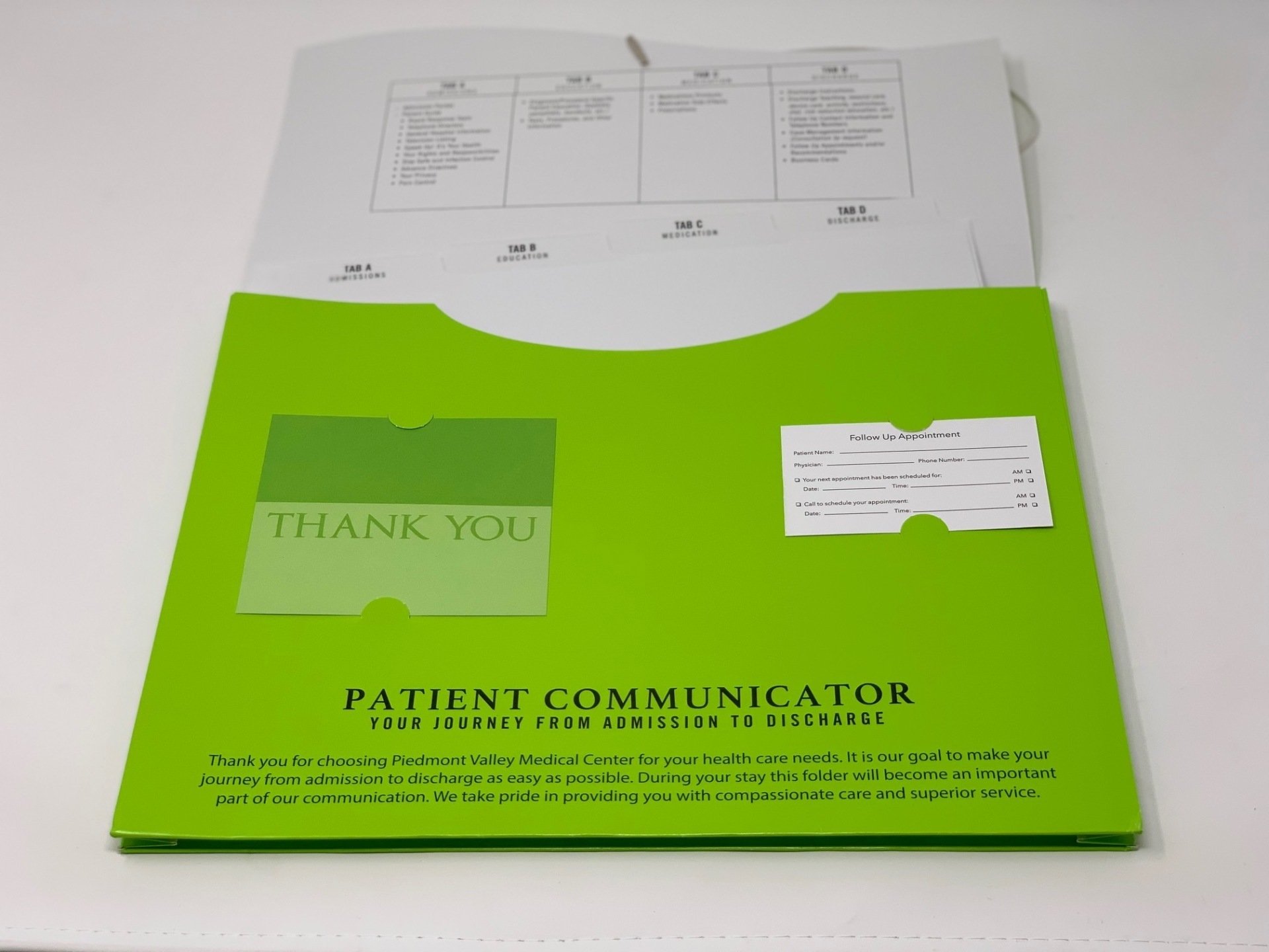 TPC Works - Hospital Whiteboards & Admit Discharge Folders