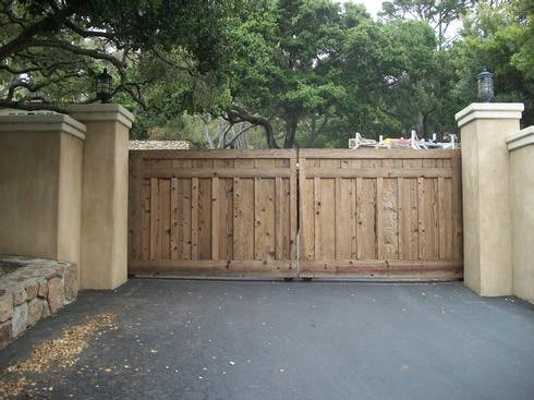 Iron Wood Gates | Central California Ornamental Iron