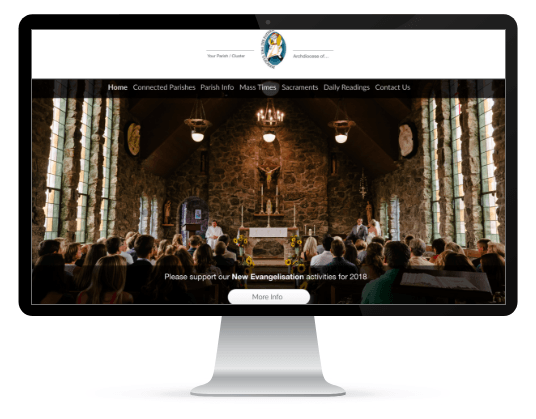 Parish Website design