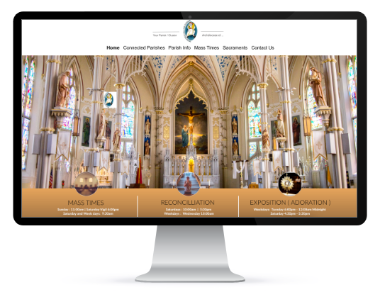 Parish Website design