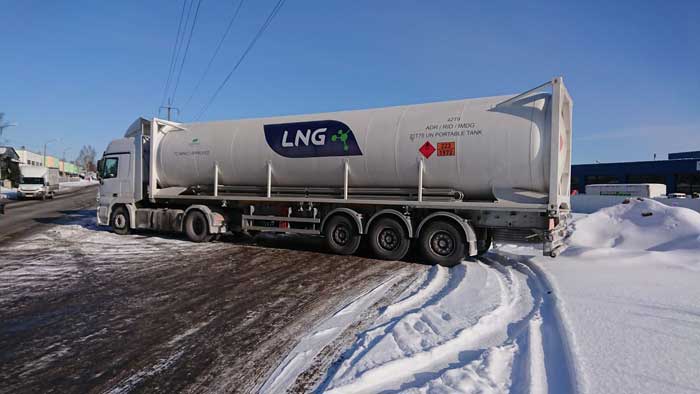 ISO LNG Containers Liquefied Natural Gas