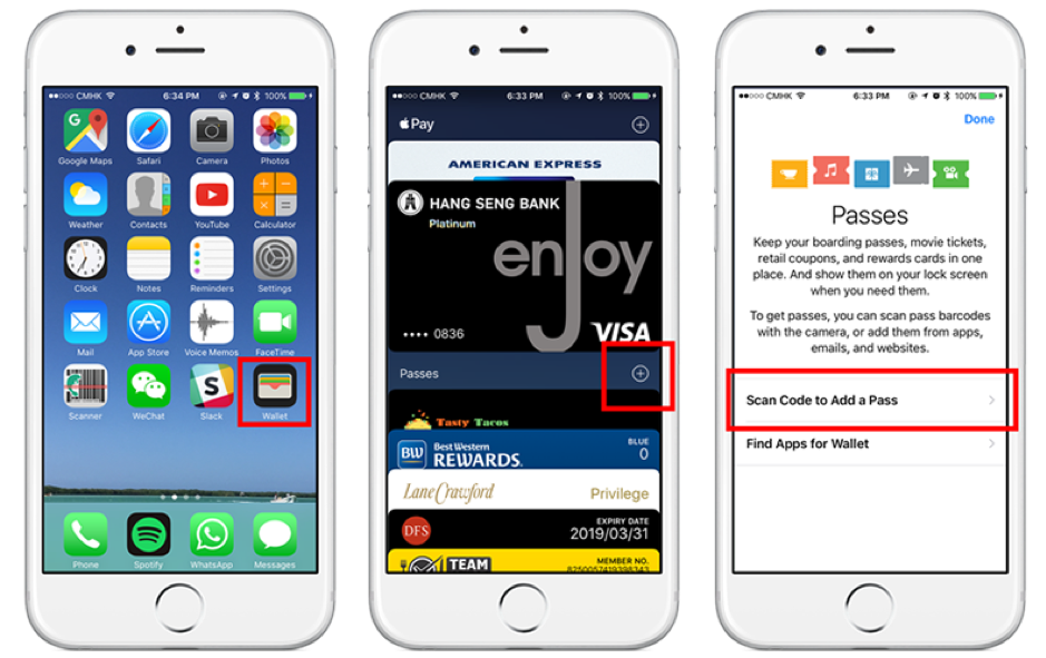 How to save stamp cards to Apple Wallet