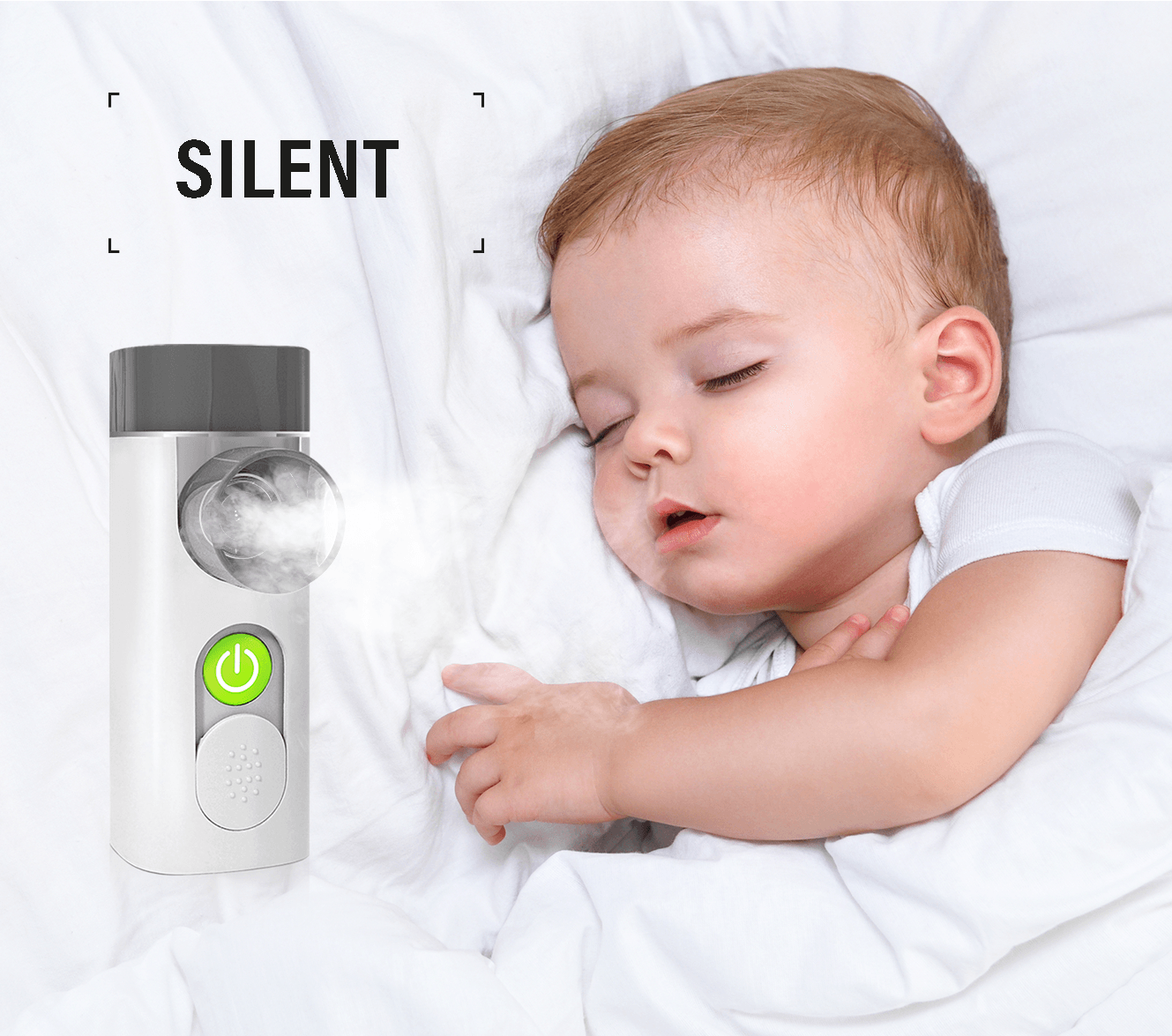 Portable mesh nebulizer (inhaler) NANO AIR | Evolu
