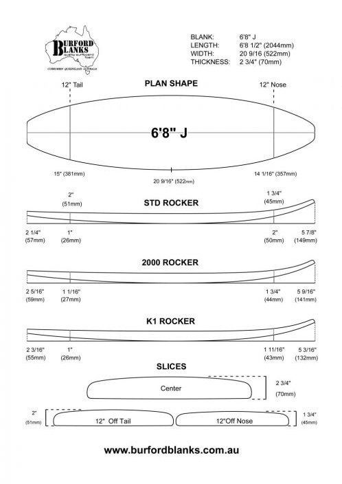 Surf Blanks | Currumbin | Burford Blanks | Burford Blanks