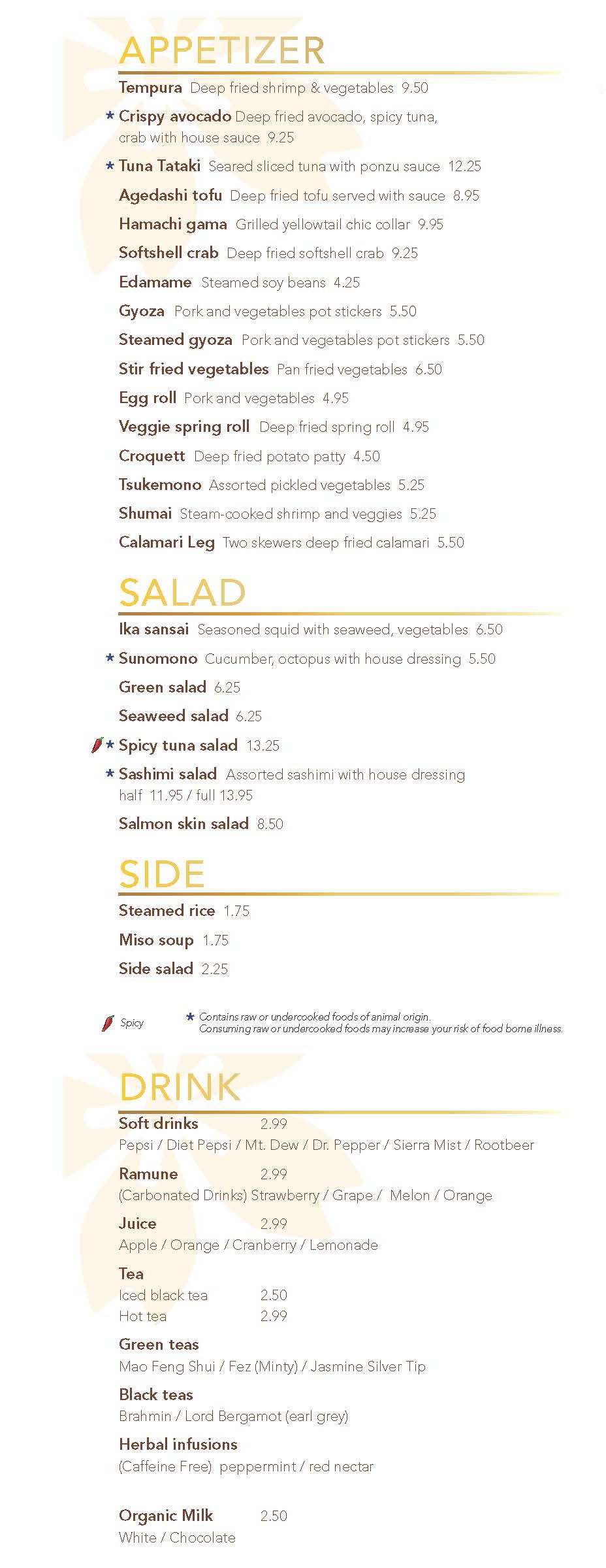 Sushi House - Takeaway food - OLYMPIA - Order online