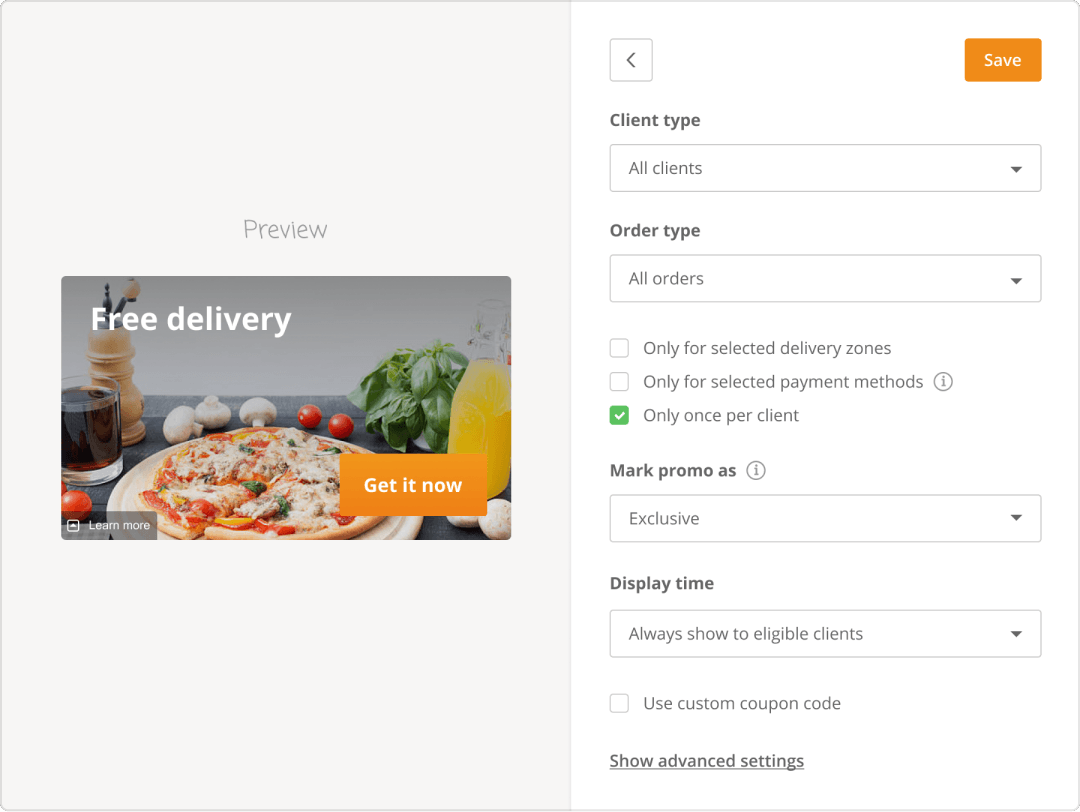 New: Improved Promo Editor