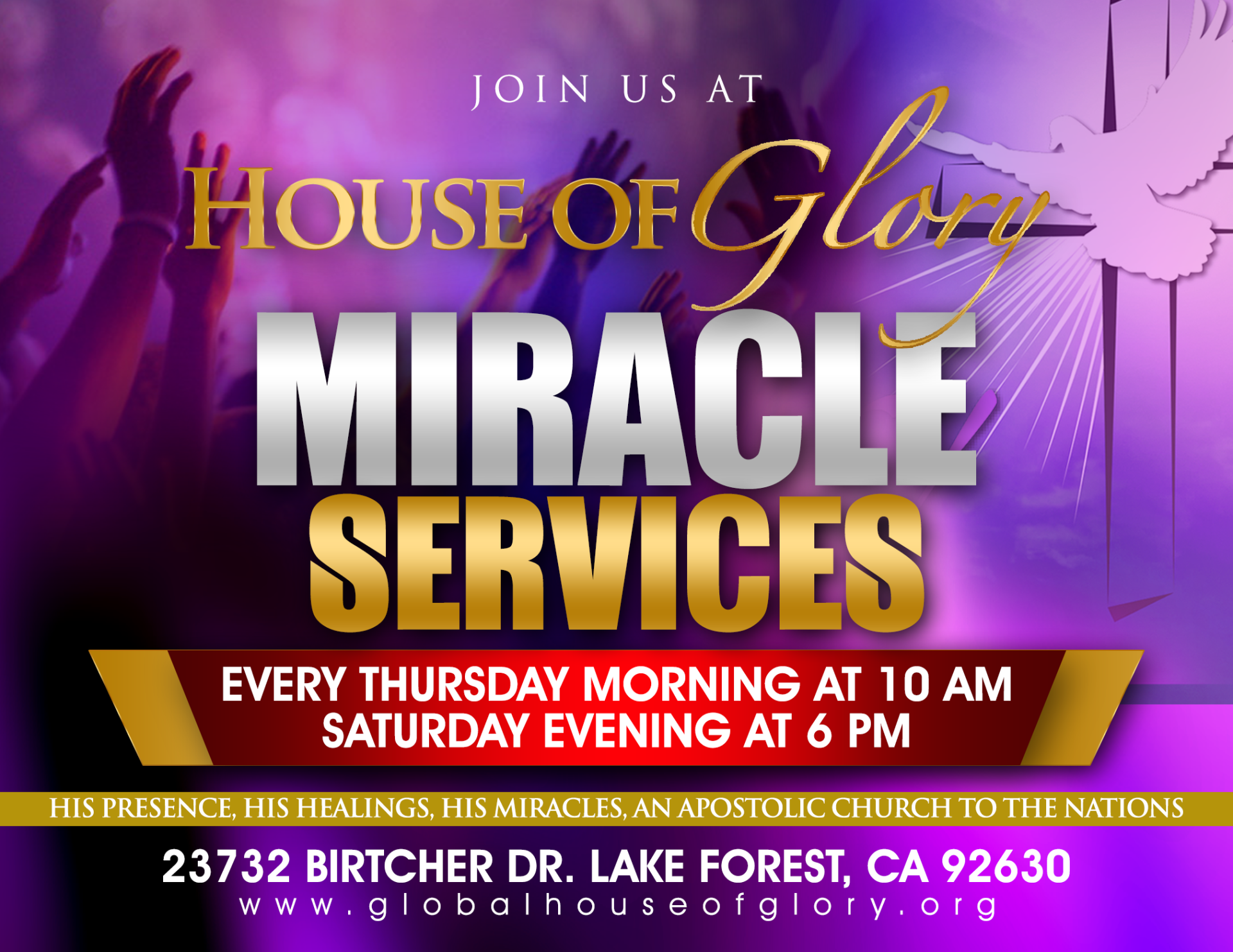 House of Glory Church - Apostle, Dr. Cathy Coppola