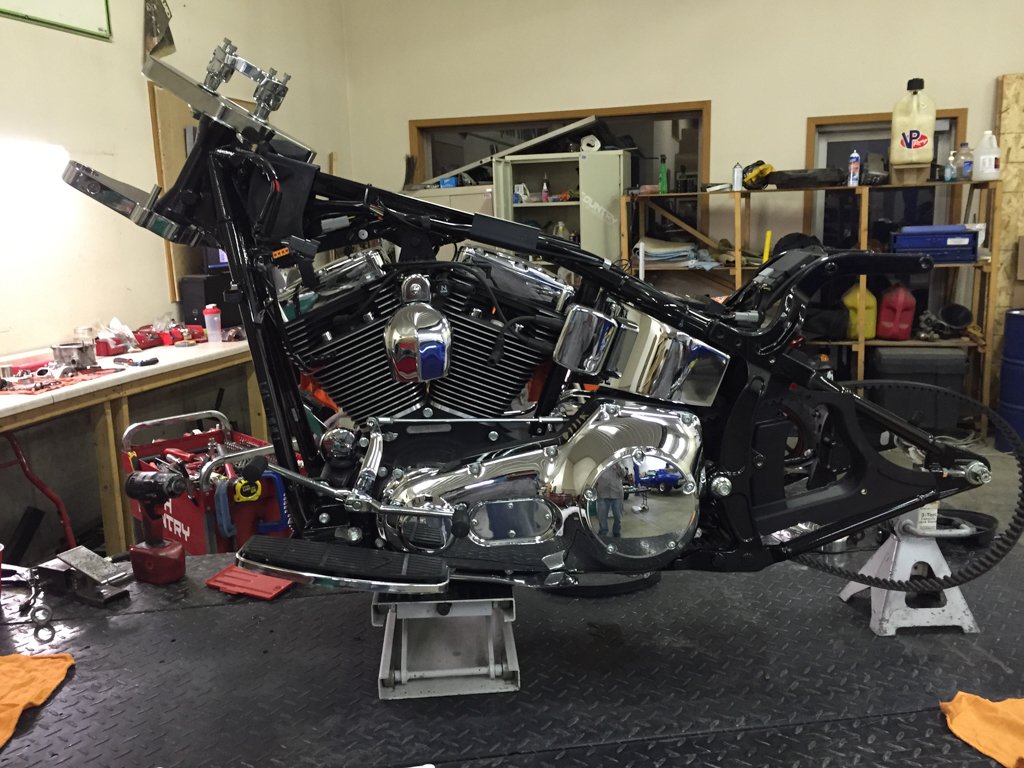 2004 Heritage Chopper | Dakota Kustomz Full Custom Garage North Dakota