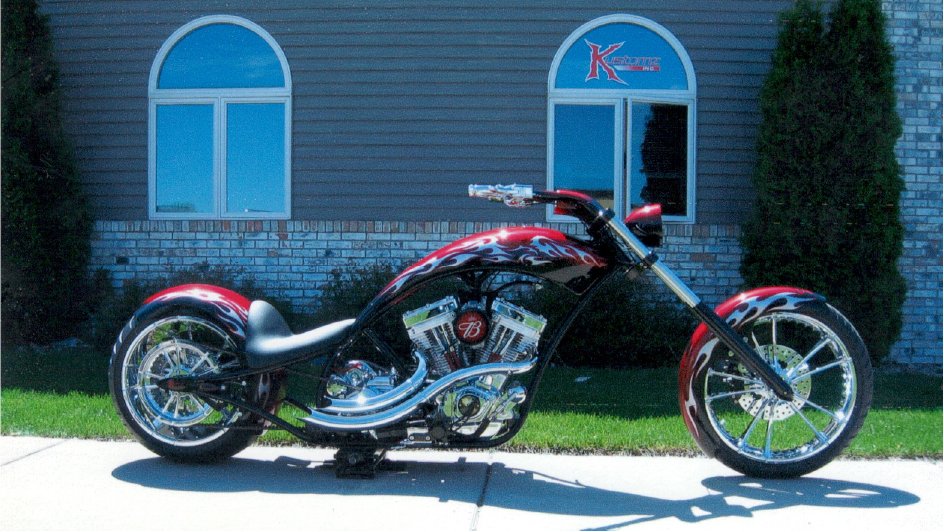 2003 Pro One Pro Street Chopper | Dakota Kustomz Full Custom Garage