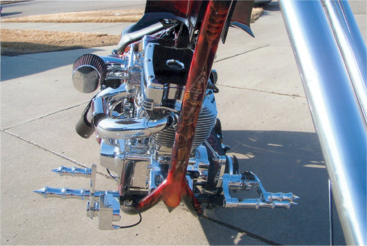 Piranha Build Chopper | Dakota Kustomz Full Custom Garage North Dakota