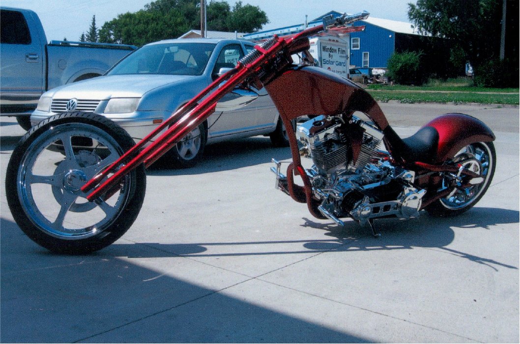 2007 Rigid Redneck Chopper | Dakota Kustomz Full Custom Garage
