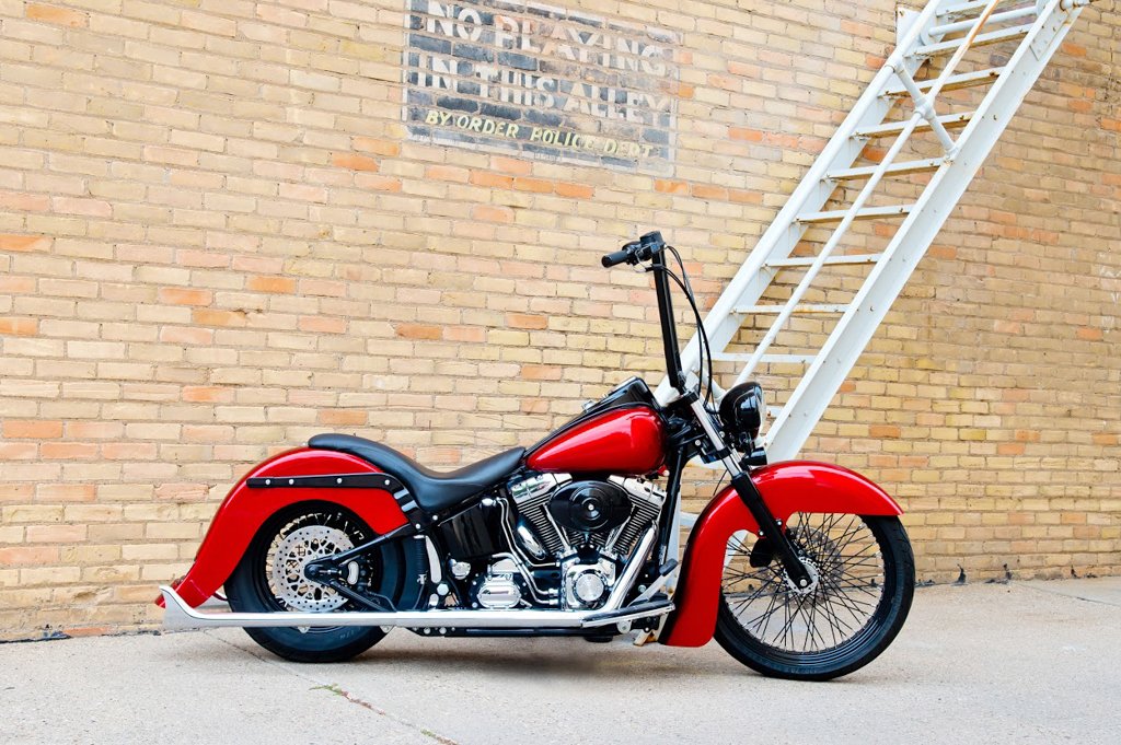 2004 Heritage Chopper | Dakota Kustomz Full Custom Garage North Dakota