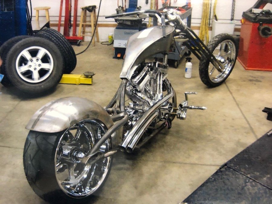 2007 Rigid Redneck Chopper | Dakota Kustomz Full Custom Garage
