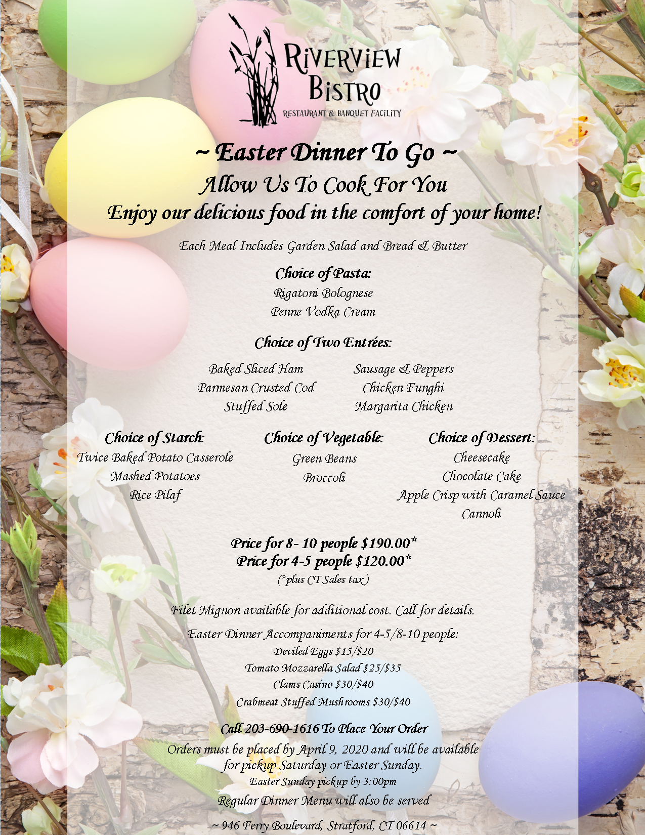 Riverview Bistro Restaurant and Banquet Facility - Stratford, CT