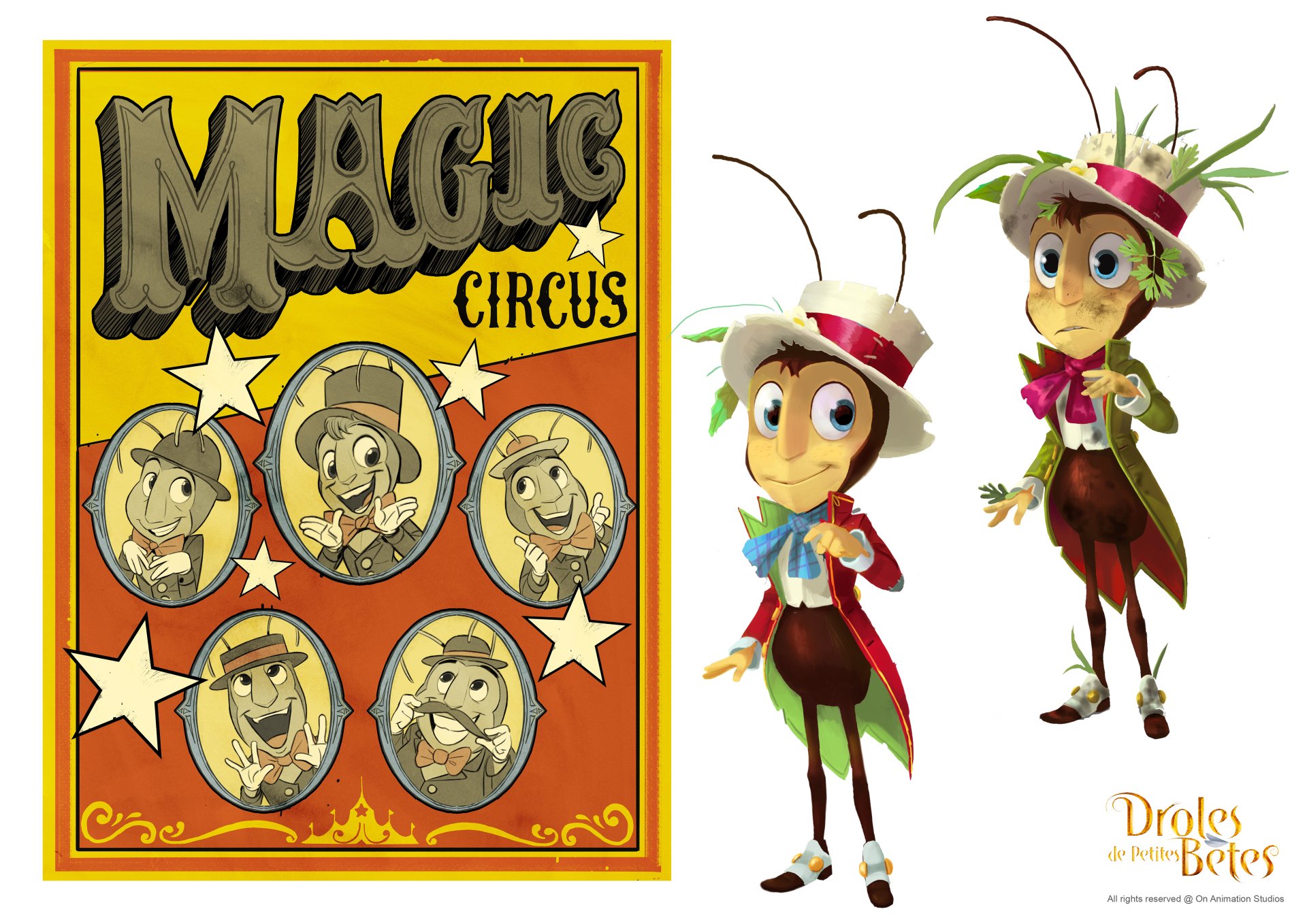 ON Animation - Funny Little Bugs