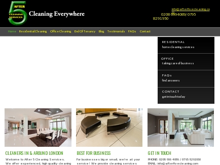 Professional Residential & Office Cleaners in Bromley, Bexley & Croydon