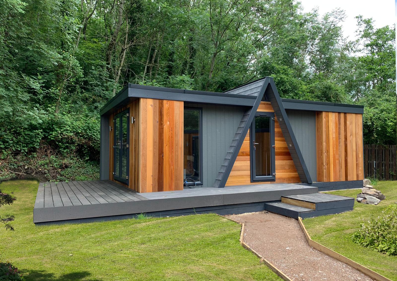 OUR MODERN ARCH BUILDING | LOXLEY GLAMPING PODS