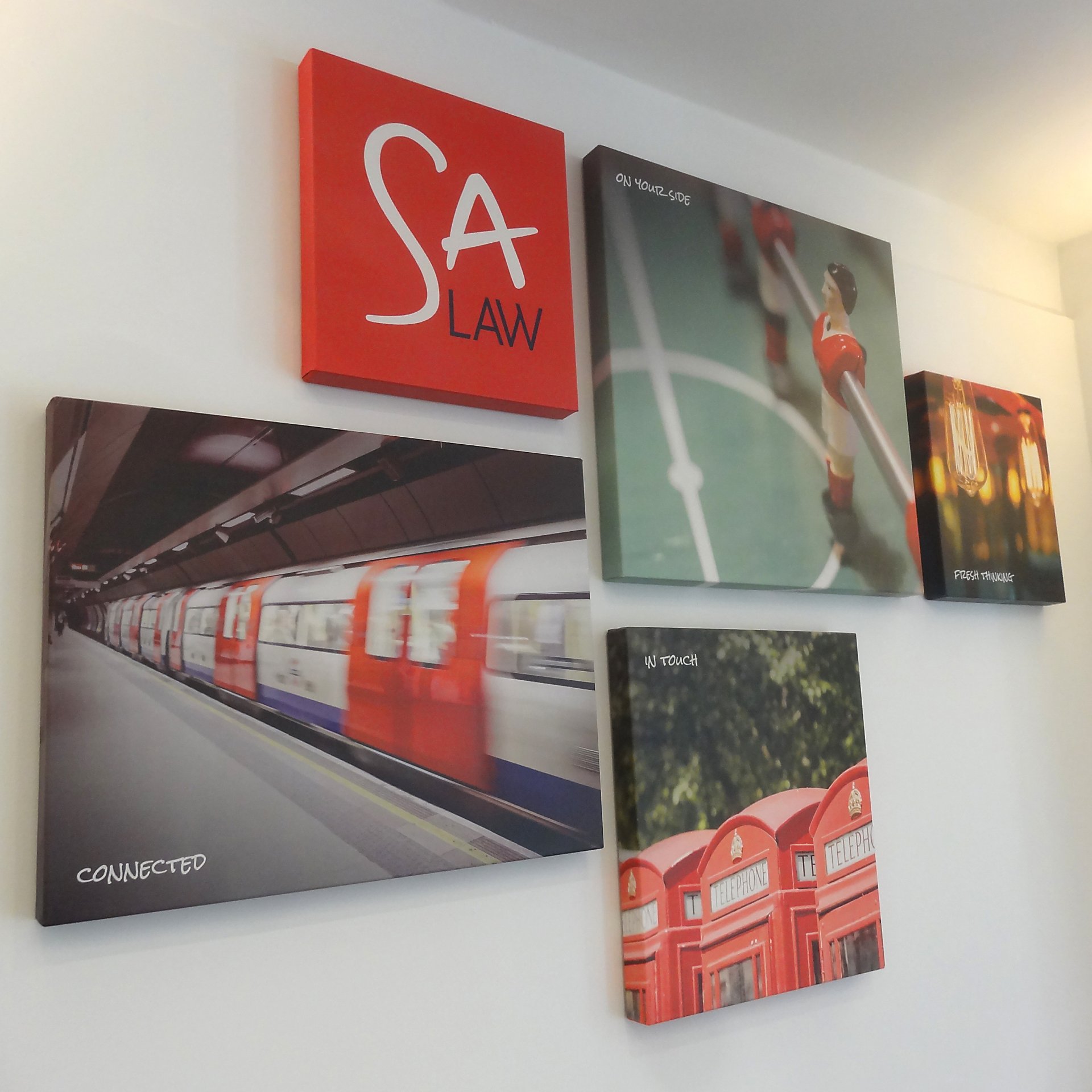 Stretch Canvas Printing with Traditional Wooden Frames