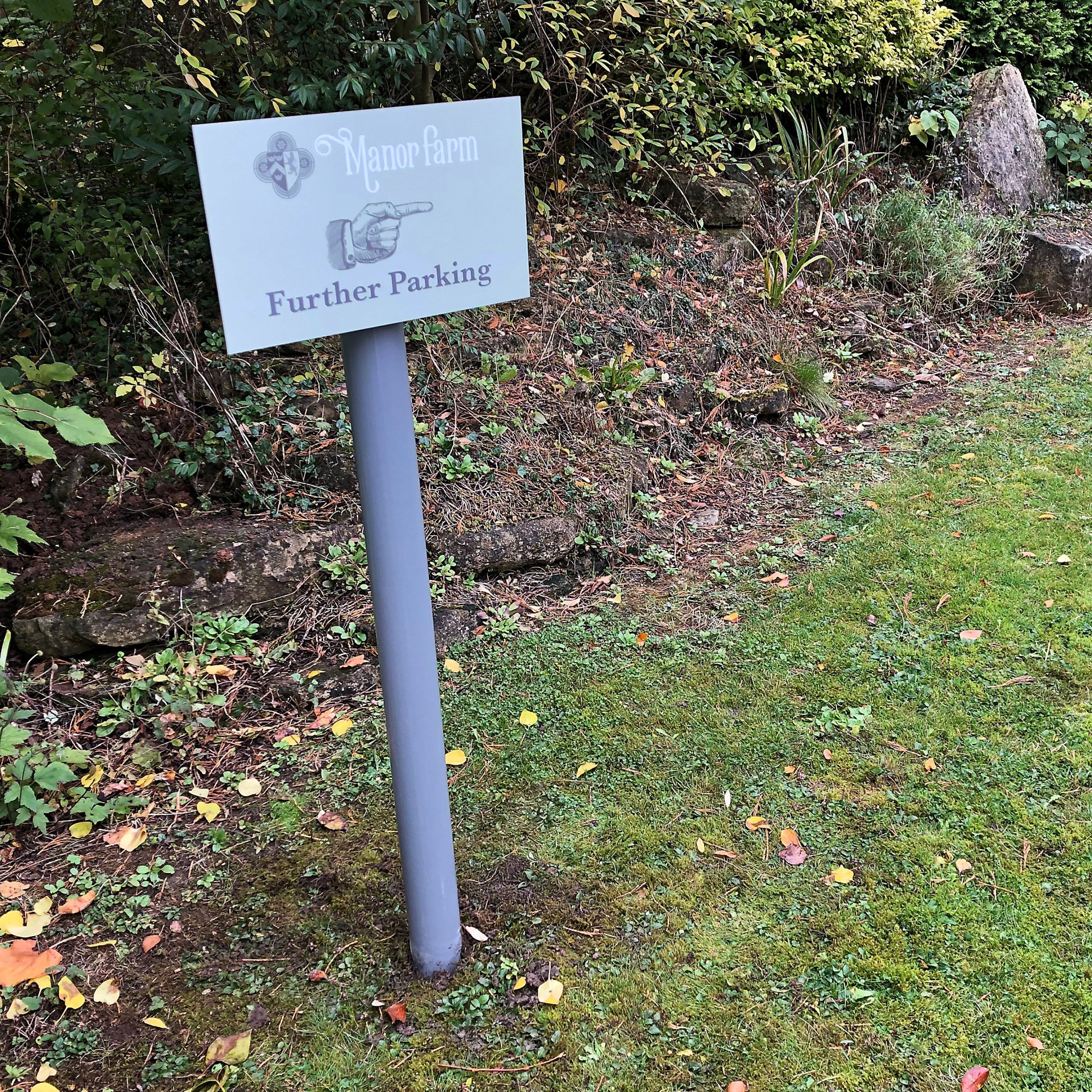 Post and Rail Signs - Freestanding or Fence Fixings