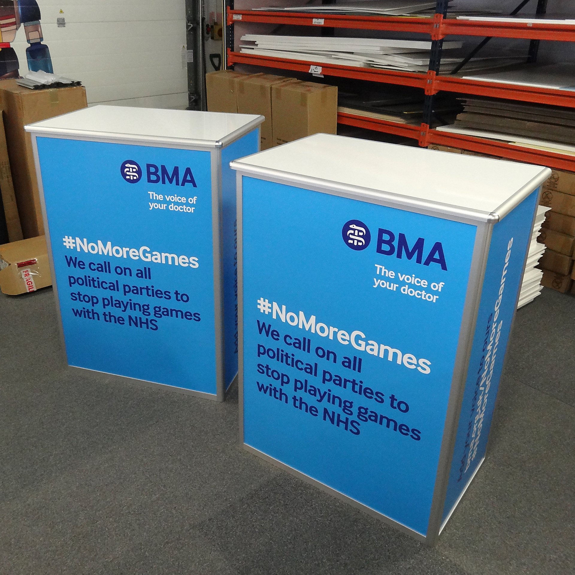 Folding Counters | Exhibitions & Events | The Display Link