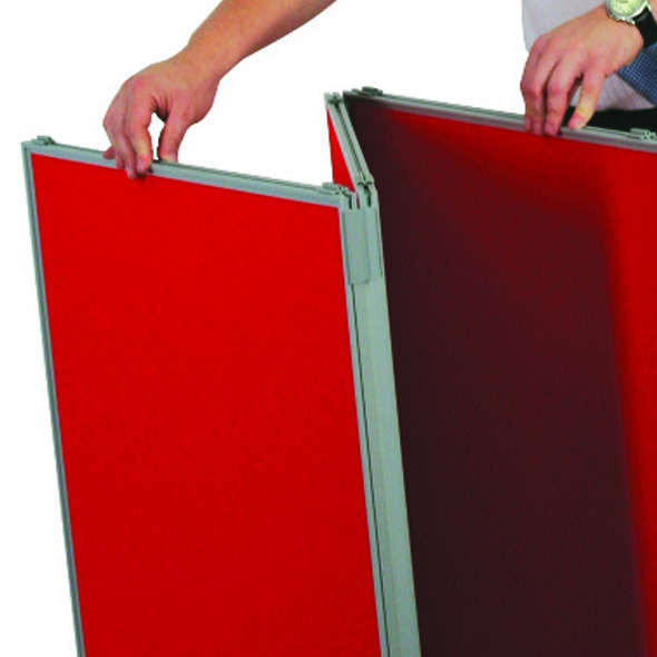 Fabric Backed Folding Screens & Kits | The Display Link