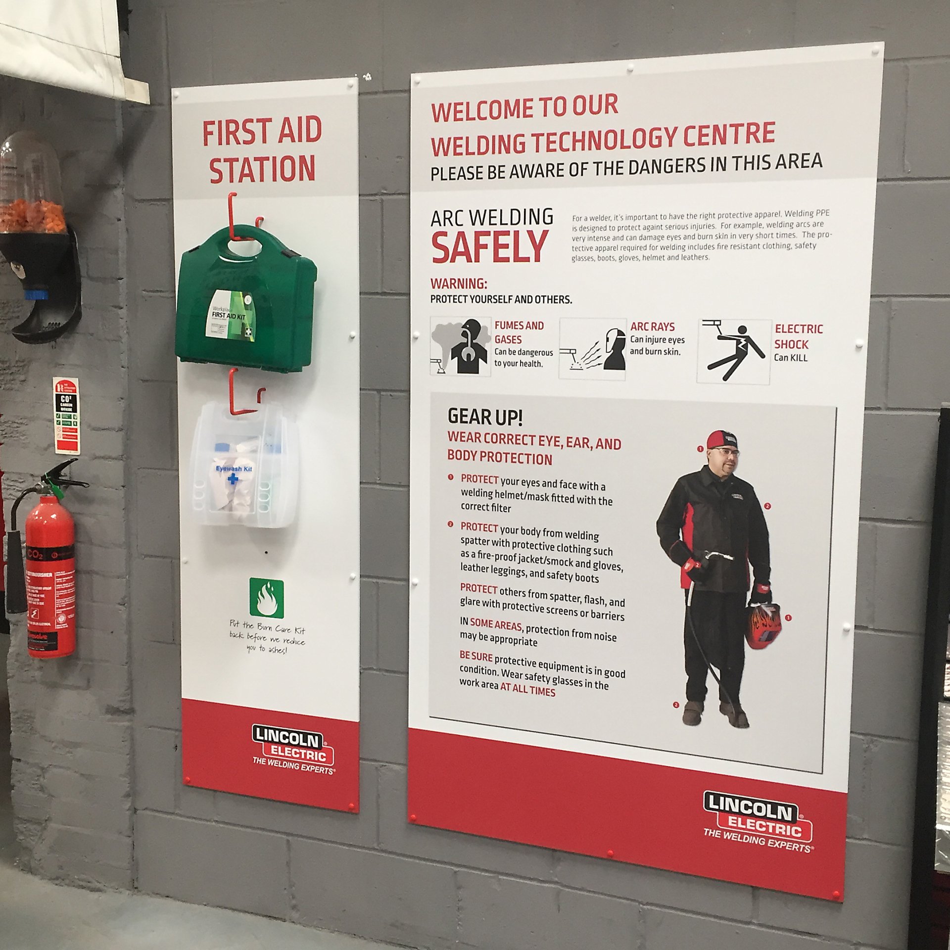 Health and Safety Hygiene Stations - Information Points