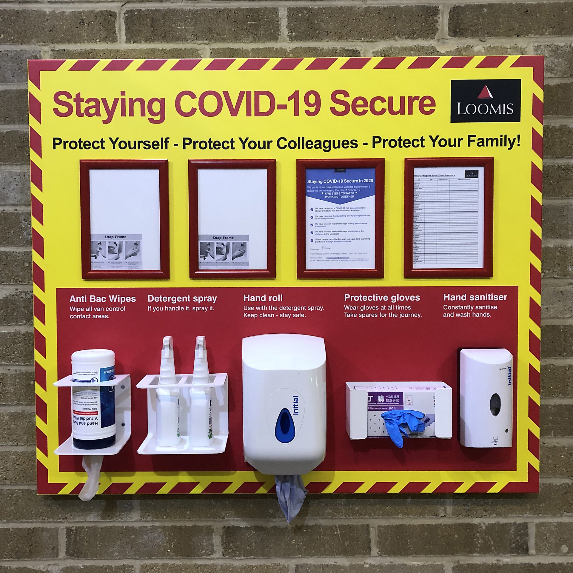 Health and Safety Hygiene Stations - Information Points
