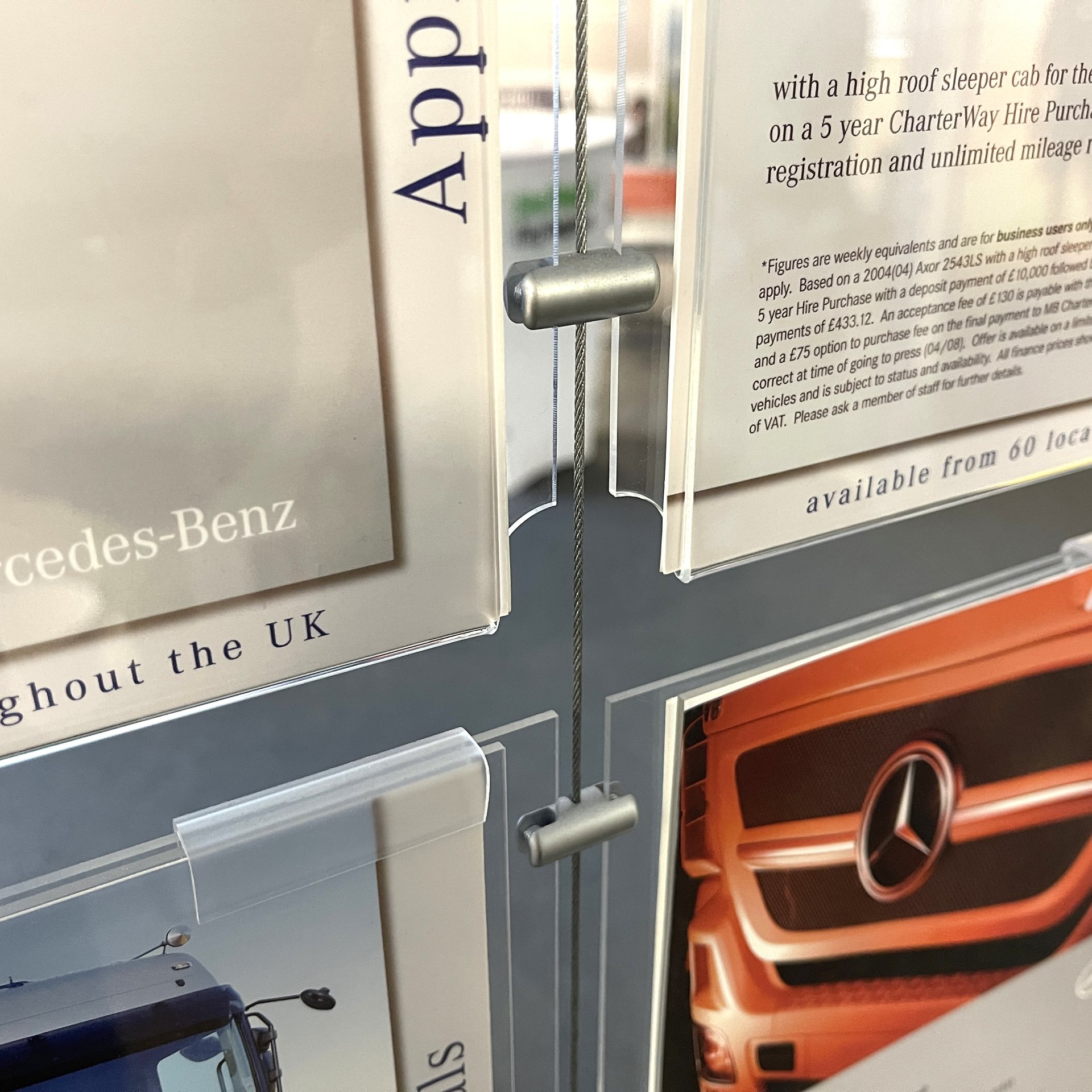 Cable Stands | Freestanding Tension Wire Displays