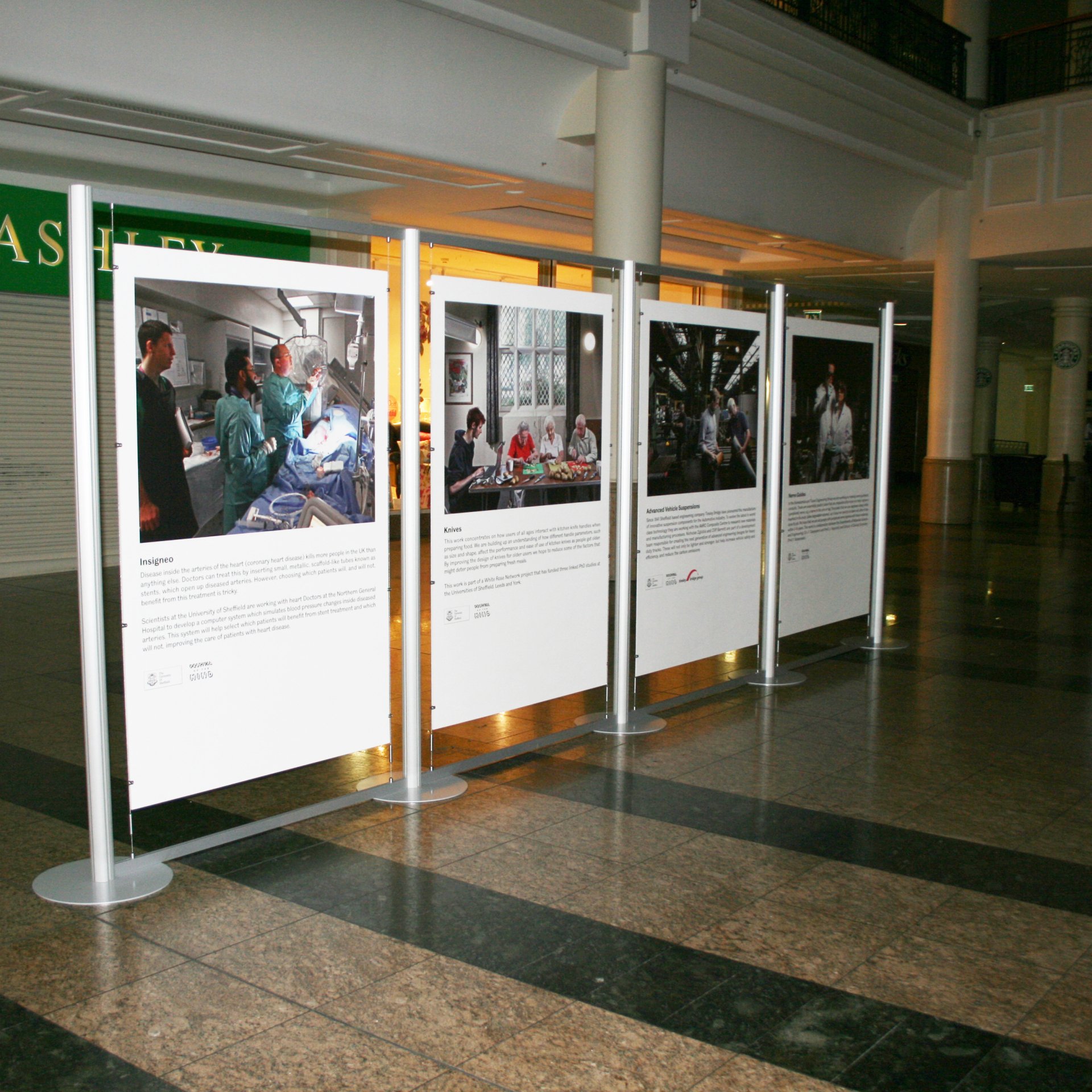 Cable Stands | Freestanding Tension Wire Displays