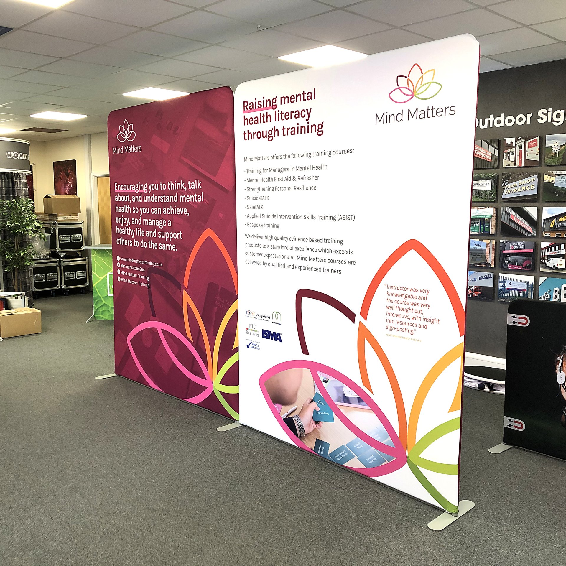 Modulate Banner Exhibition Stands | Event Display Stands