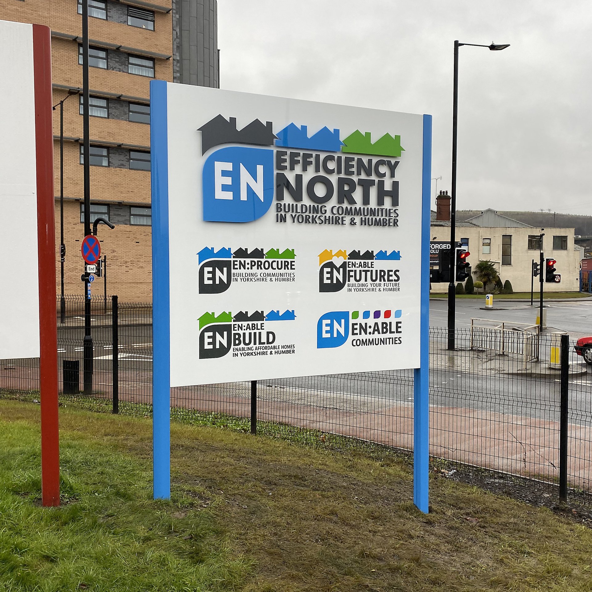 Post and Rail Signs - Freestanding or Fence Fixings