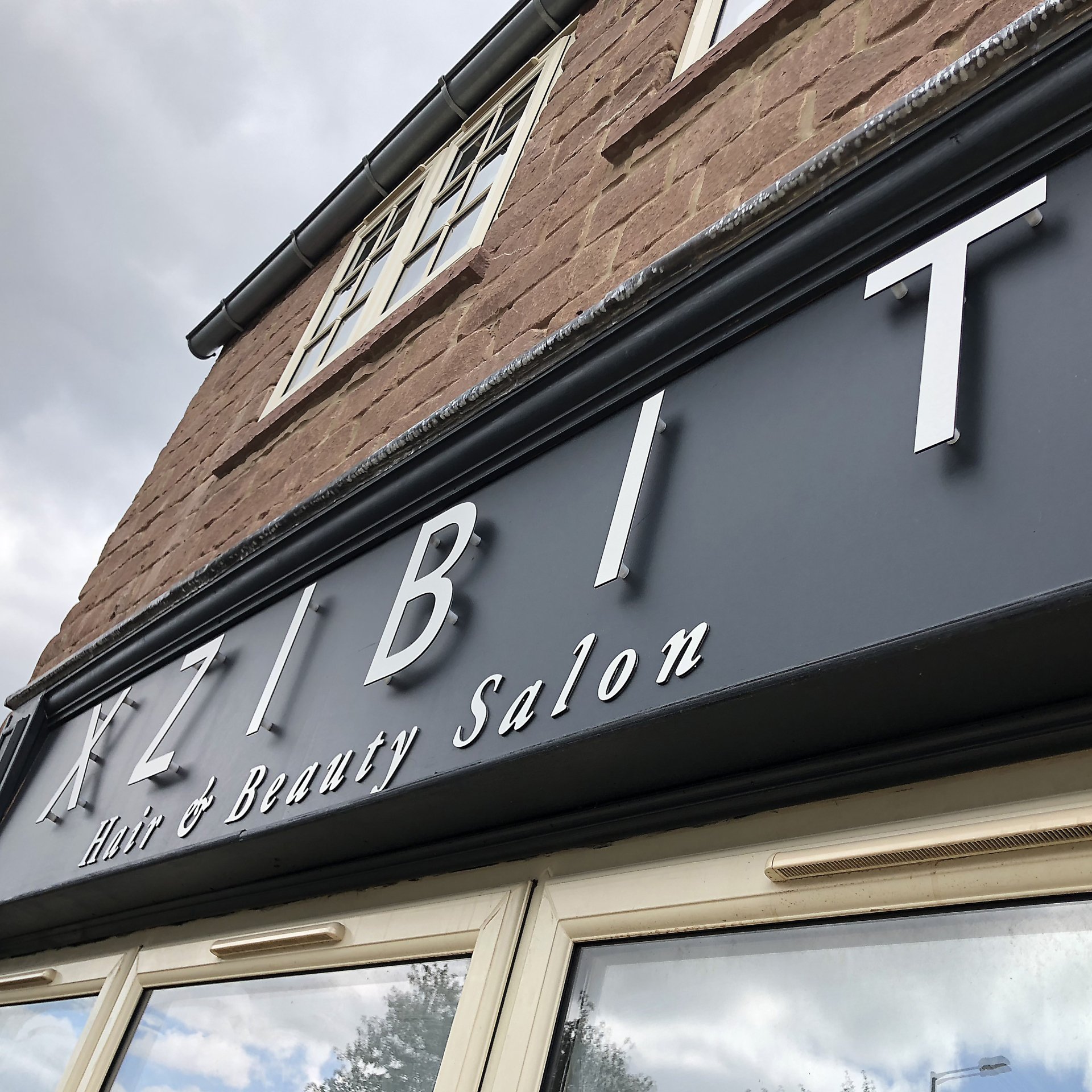 Steel Effect Signage - Brushed or Mirror Composite