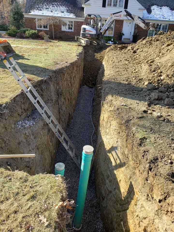 storm drain installation | ABV Contractors Co. | Willoughby, Ohio
