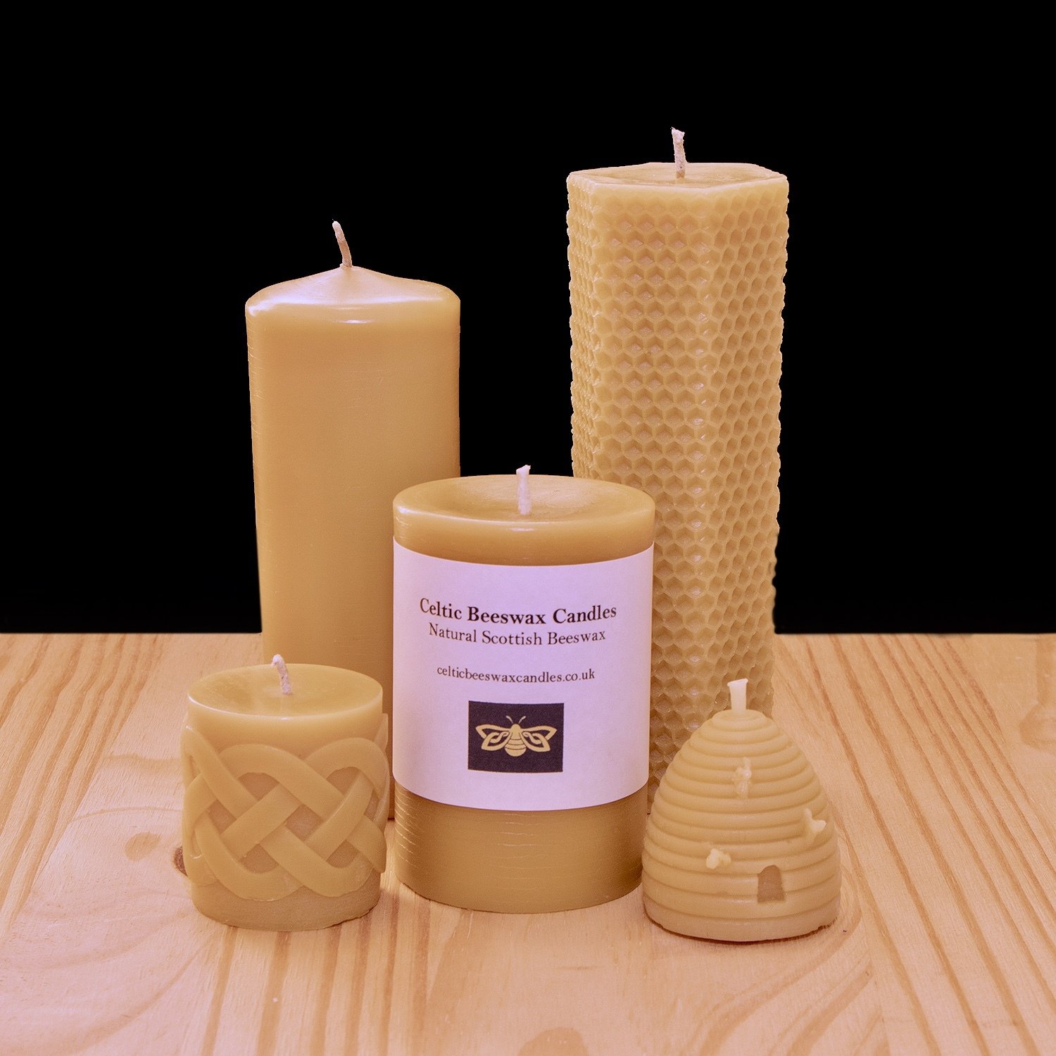 Celtic Beeswax Candles