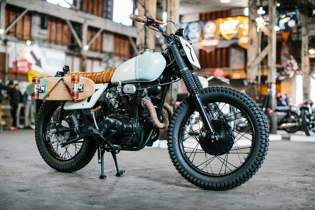 Royal Yamaha SR500 | famous custom motorcycle builders