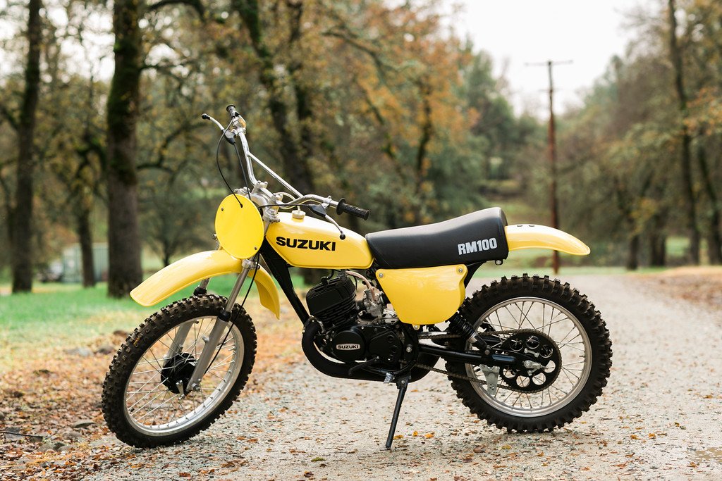 Suzuki RM100 | motorcycle builders in california