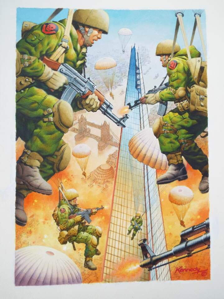 Art of Ian Kennedy - Commissions and Original art sales.